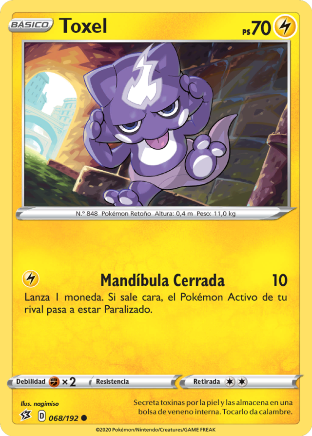 Toxel (Choque Rebelde TCG) - WikiDex, la enciclopedia Pokémon