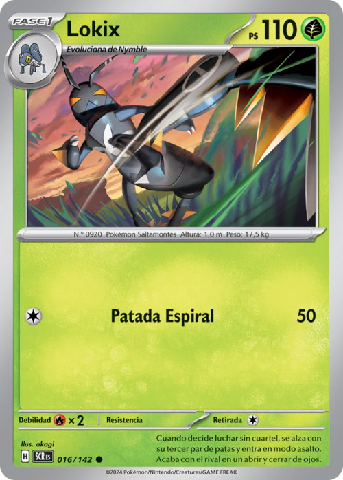 Lokix (Corona Astral TCG) - WikiDex, la enciclopedia Pokémon