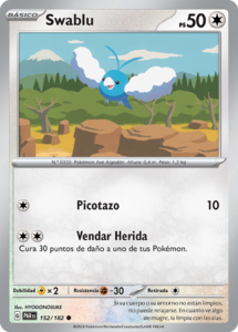 Swablu (Brecha Paradójica TCG) - WikiDex, la enciclopedia Pokémon