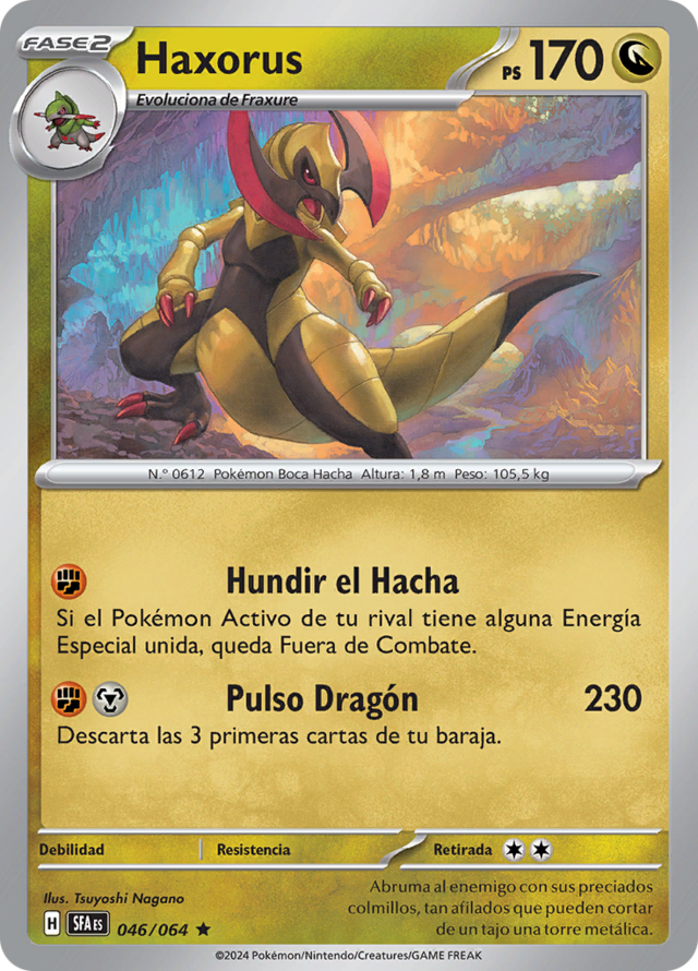 Haxorus (Fábula Sombría TCG) - WikiDex, la enciclopedia Pokémon