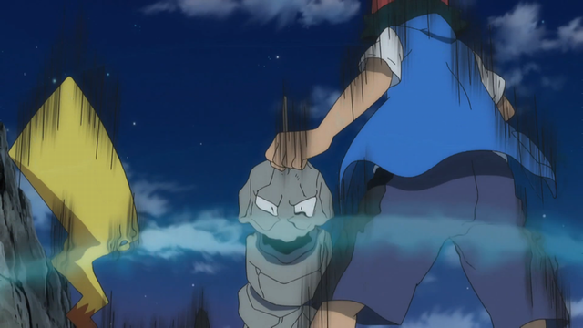 Archivo:EP1110 Riolu sintiendo el Aura de Pikachu y Ash.png - WikiDex ...