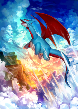 Salamence - WikiDex, la enciclopedia Pokémon
