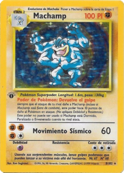 Machamp (Base Set TCG) - WikiDex, la enciclopedia Pokémon