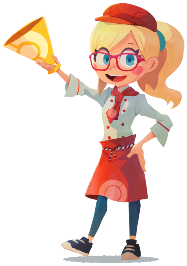 Archivo:Laia con Megáfono Café Mix.png - WikiDex, la enciclopedia Pokémon