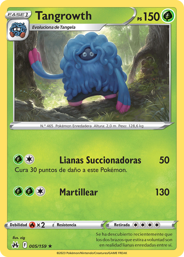 Tangrowth (Cenit Supremo TCG) - WikiDex, la enciclopedia Pokémon
