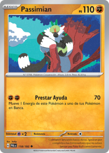 Passimian (Evoluciones en Paldea TCG) - WikiDex, la enciclopedia Pokémon