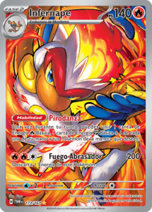Infernape (Mascarada Crepuscular TCG) - WikiDex, la enciclopedia Pokémon