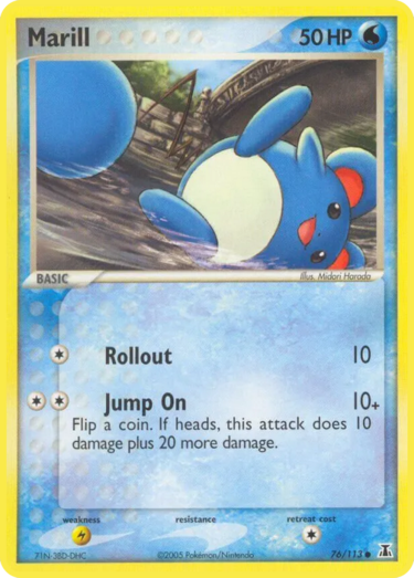 Marill (Delta Species TCG) - WikiDex, la enciclopedia Pokémon