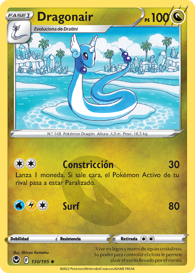 Dragonair (Tempestad Plateada TCG) - WikiDex, la enciclopedia Pokémon