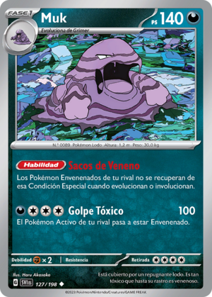 Grimer (Escarlata y Púrpura TCG) - WikiDex, la enciclopedia Pokémon