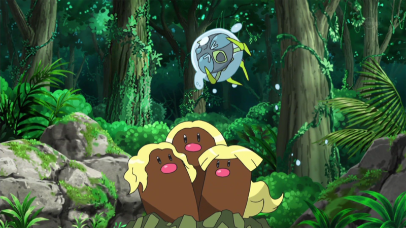 Archivo:EP1014 Dugtrio de Alola.png - WikiDex, la enciclopedia Pokémon
