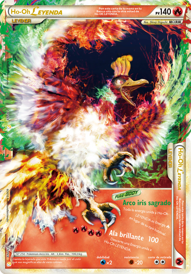 Ho-Oh LEYENDA (HeartGold & SoulSilver TCG) - WikiDex, la enciclopedia ...