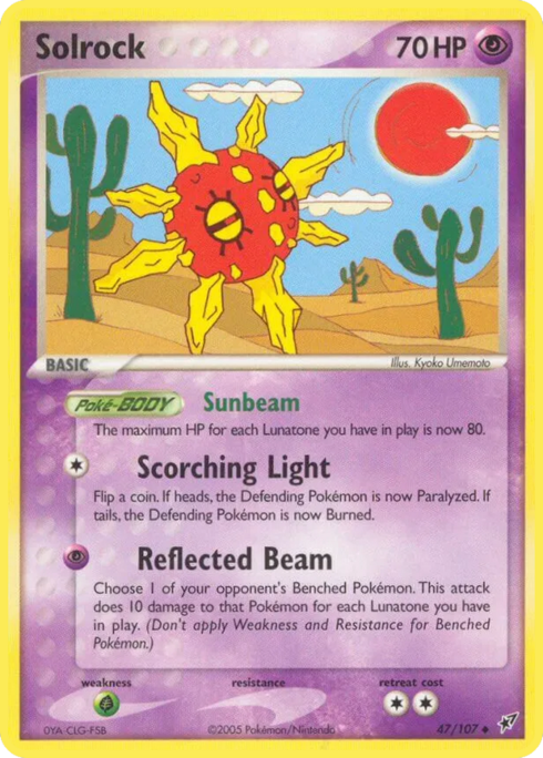 Solrock (Deoxys TCG) - WikiDex, la enciclopedia Pokémon