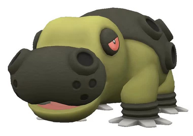 Archivo:Hippowdon EP variocolor.webm - WikiDex, la enciclopedia Pokémon