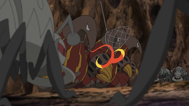 Archivo:EP1161 Heatmor vs Durant.jpg - WikiDex, la enciclopedia Pokémon