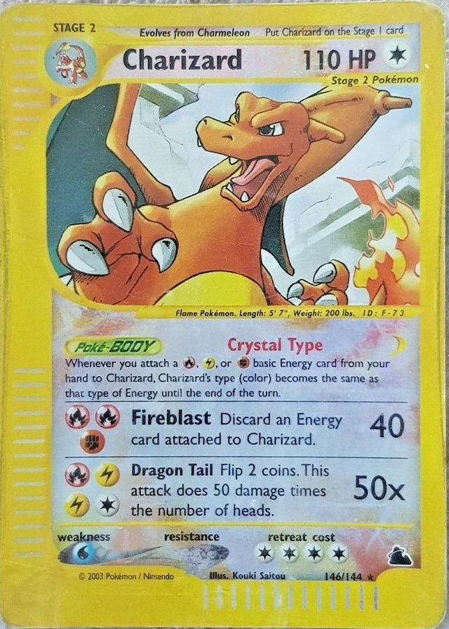 Archivo:Charizard (Skyridge TCG).png - WikiDex, la enciclopedia Pokémon