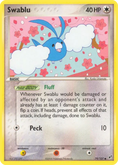 Swablu (Deoxys TCG) - WikiDex, la enciclopedia Pokémon