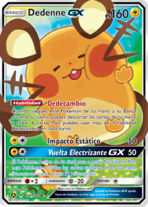 Dedenne-GX (Vínculos Indestructibles TCG) - WikiDex, la enciclopedia Pokémon