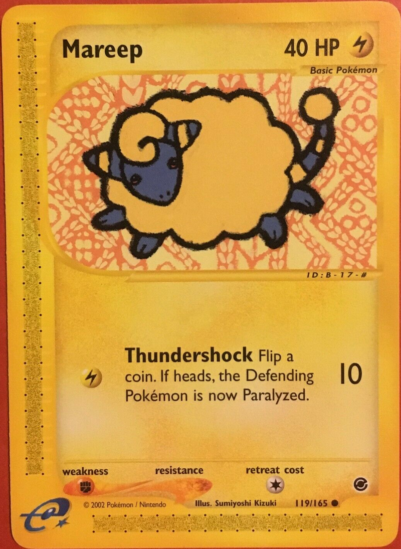 Mareep (Expedition Base Set TCG) - WikiDex, la enciclopedia Pokémon