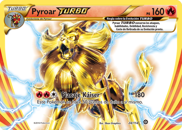 Pyroar TURBO (Asedio de Vapor TCG) - WikiDex, la enciclopedia Pokémon