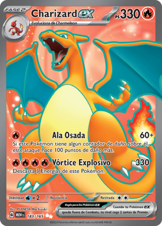Charizard ex (151 TCG) - WikiDex, la enciclopedia Pokémon