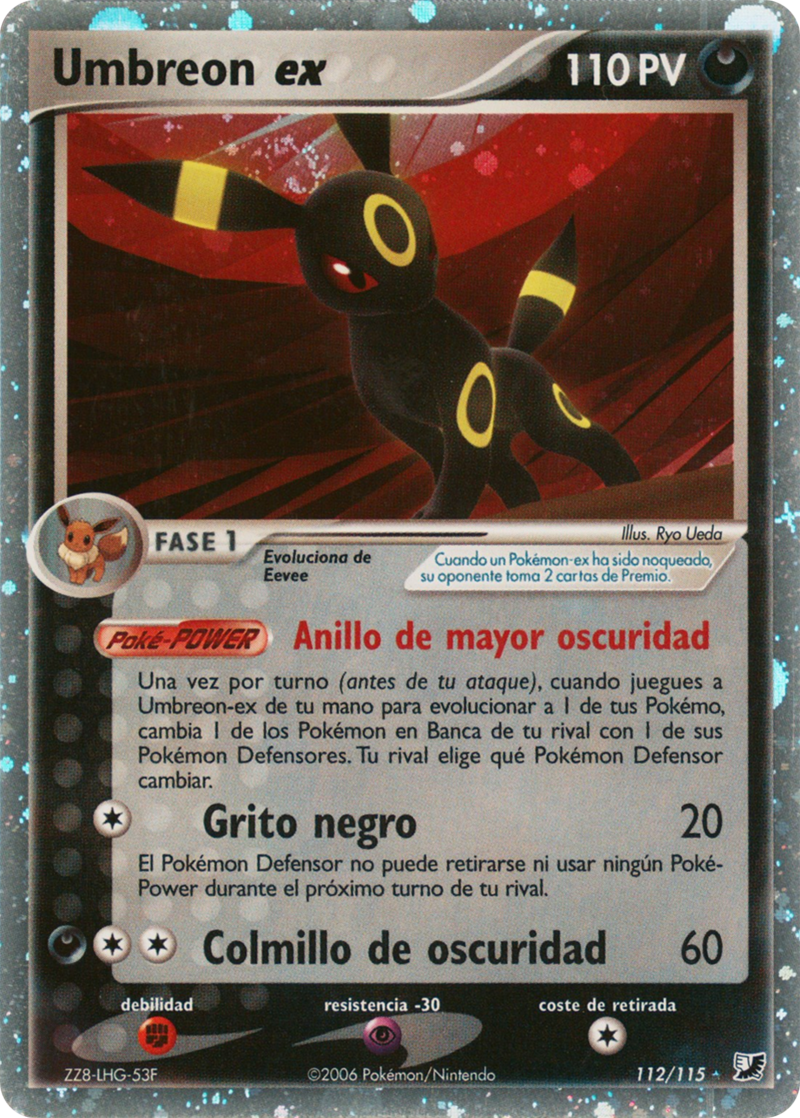 Umbreon-ex (Fuerzas Ocultas TCG) - WikiDex, la enciclopedia Pokémon