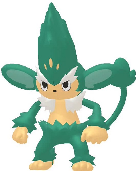 Archivo:Simisage HOME variocolor.webm - WikiDex, la enciclopedia Pokémon