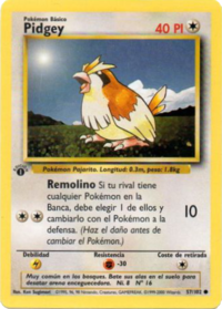Pidgey (Base Set TCG) - WikiDex, la enciclopedia Pokémon