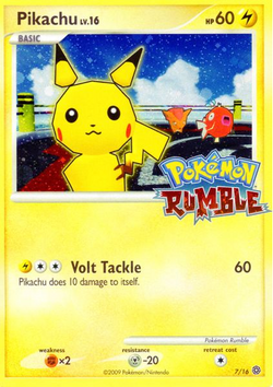 Pikachu (Pokémon Rumble TCG) - WikiDex, la enciclopedia Pokémon