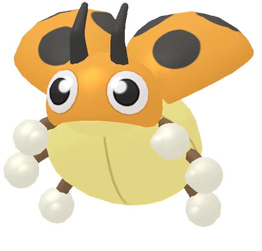 Archivo:Ledyba HOME variocolor.webm - WikiDex, la enciclopedia Pokémon