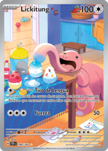 Lickitung (Fuerzas Temporales TCG) - WikiDex, la enciclopedia Pokémon