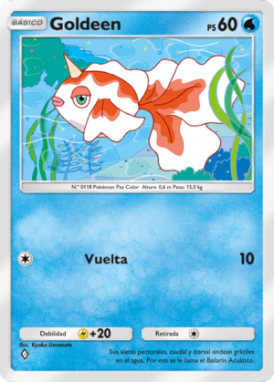 Seaking (Genes Formidables TCG Pocket) - WikiDex, la enciclopedia Pokémon