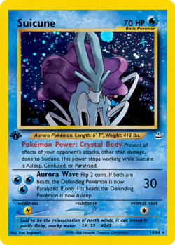 Suicune (Neo Revelation 14 TCG) - WikiDex, la enciclopedia Pokémon