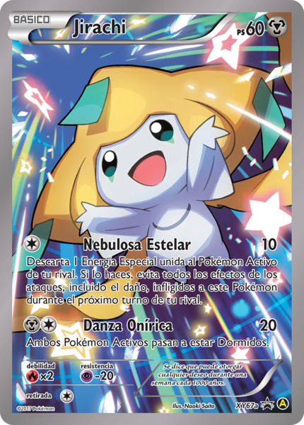 Jirachi (XY Promo 67 TCG) - WikiDex, la enciclopedia Pokémon