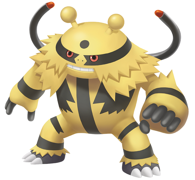 Archivo:Electivire DBPR (Ilustración).png - WikiDex, la enciclopedia ...