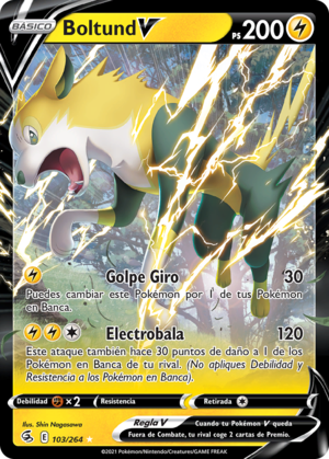 Boltund VMAX (Golpe Fusión TCG) - WikiDex, la enciclopedia Pokémon