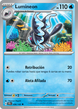 Lumineon (Corona Astral TCG) - WikiDex, la enciclopedia Pokémon