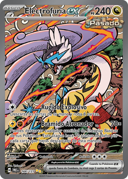 Electrofuria ex (Fuerzas Temporales TCG) - WikiDex, la enciclopedia Pokémon