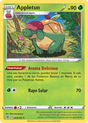 Applin (Choque Rebelde 21 TCG) - WikiDex, la enciclopedia Pokémon
