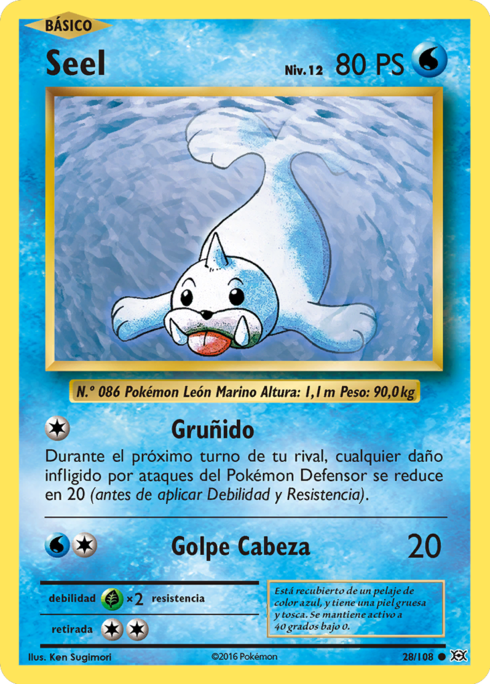 Seel (Evoluciones TCG) - WikiDex, la enciclopedia Pokémon