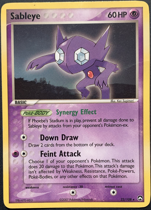 Sableye (Power Keepers TCG) - WikiDex, la enciclopedia Pokémon