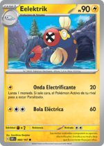Tynamo (Llamas Obsidianas TCG) - WikiDex, la enciclopedia Pokémon