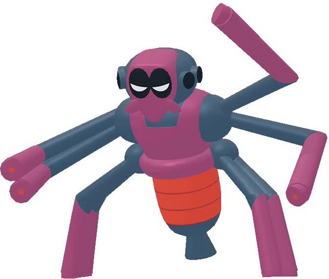 Archivo:Spidops HOME variocolor.webm - WikiDex, la enciclopedia Pokémon