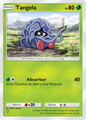 Tangela (Genes Formidables TCG Pocket) - WikiDex, la enciclopedia Pokémon