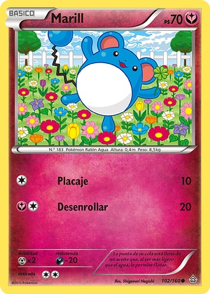 Azumarill (Duelos Primigenios 104 TCG) - WikiDex, la enciclopedia Pokémon