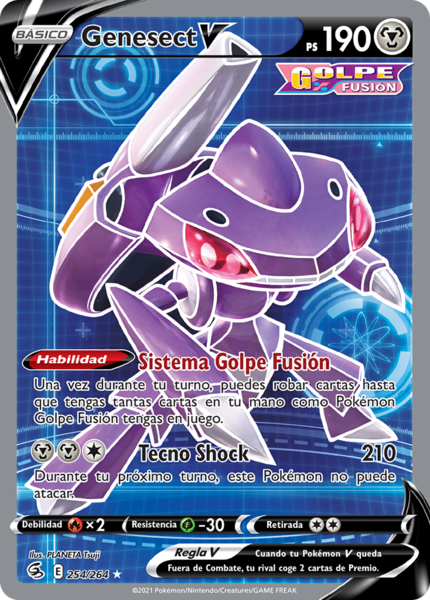 Genesect V (Golpe Fusión TCG) - WikiDex, la enciclopedia Pokémon