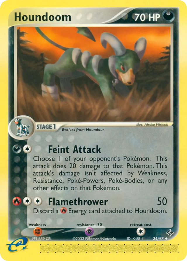 Houndoom (Dragon TCG) - WikiDex, la enciclopedia Pokémon
