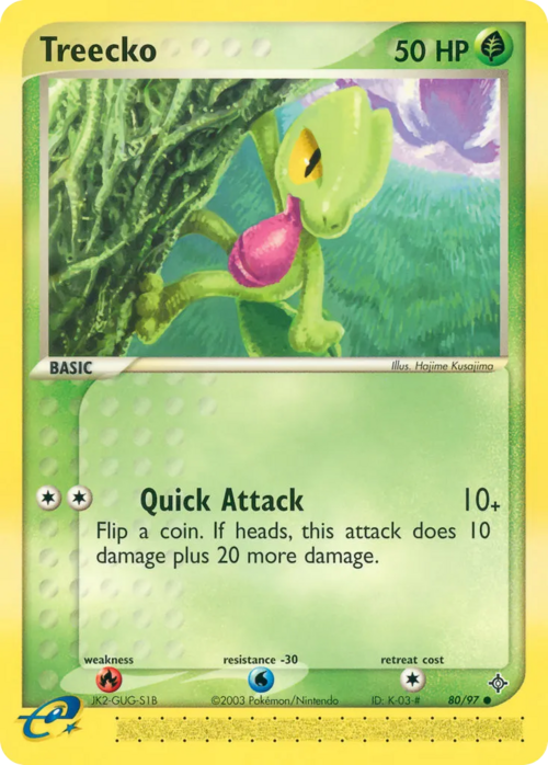 Treecko (Dragon TCG) - WikiDex, la enciclopedia Pokémon