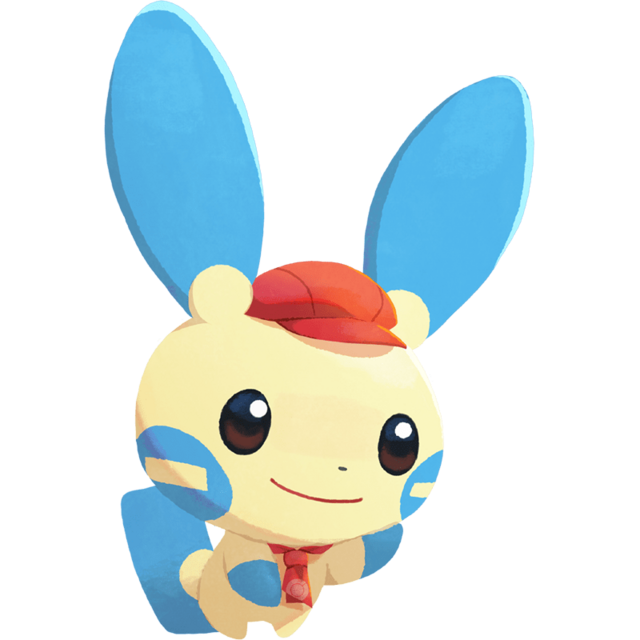 Archivo:Minun encargado Café Mix.png - WikiDex, la enciclopedia Pokémon
