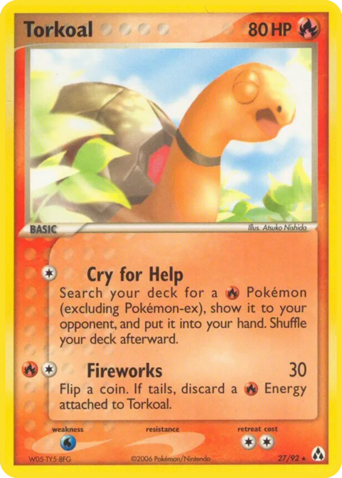 Torkoal (Legend Maker TCG) - WikiDex, la enciclopedia Pokémon